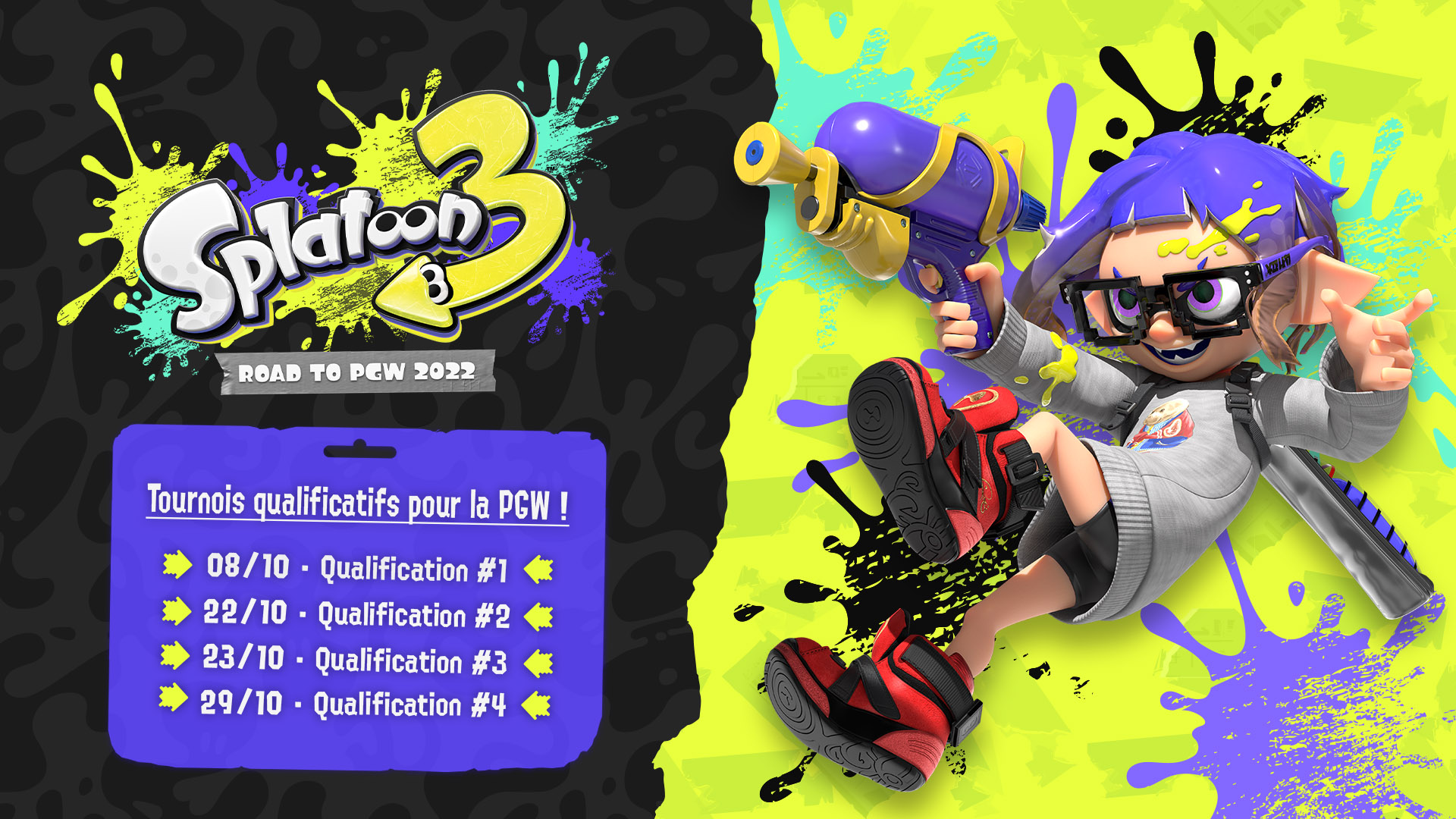 Prominence, 1ère équipe qualifiée de Splatoon 3 : Road to PGW 2022 ...